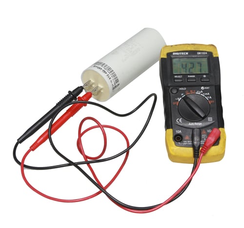 How to test a Motor Start or Run Capacitor